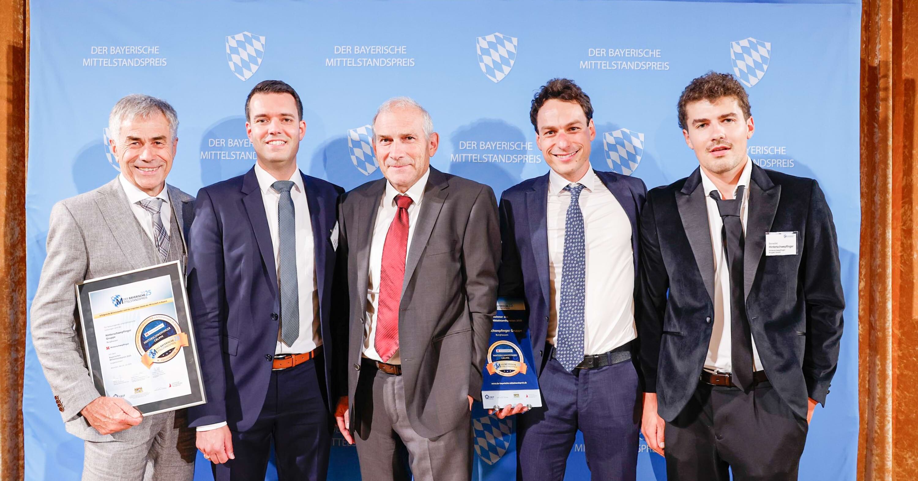 Hinterschwepfinger erhält Bayerischen Mittelstandspreis
